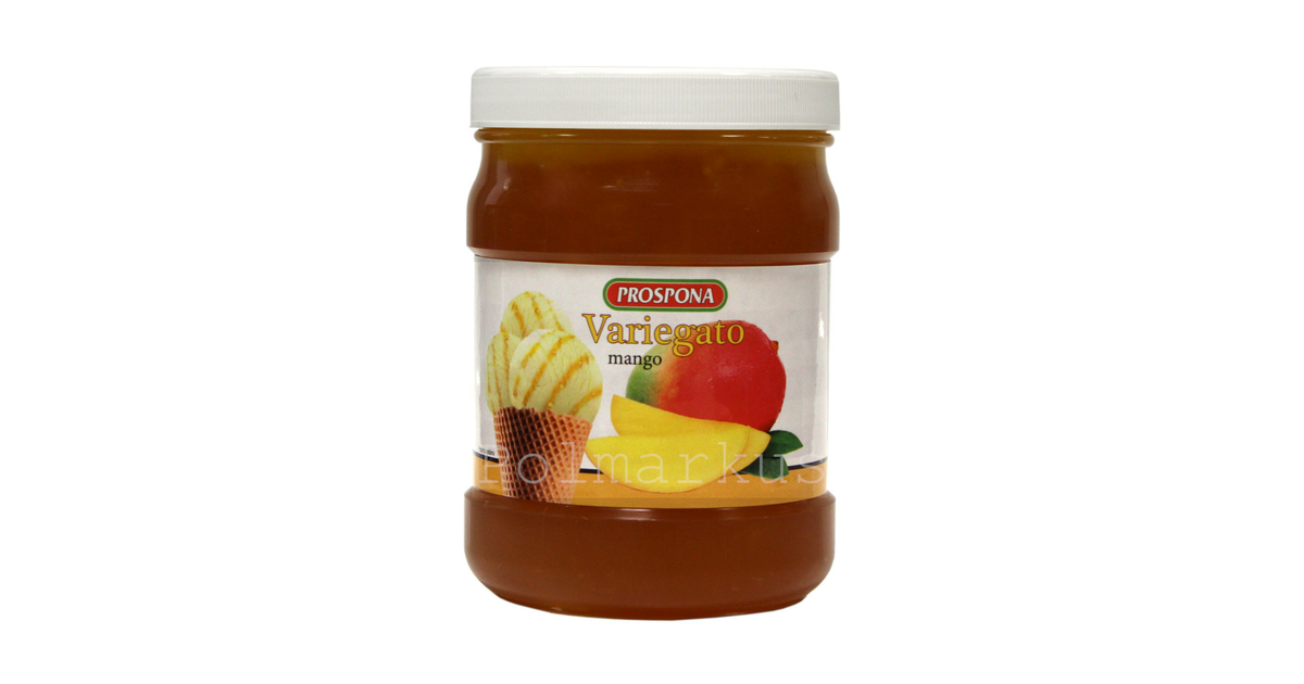 Pasta variegato mango z kawałkami owoca 1,2 kg - Sklep Polmarkus