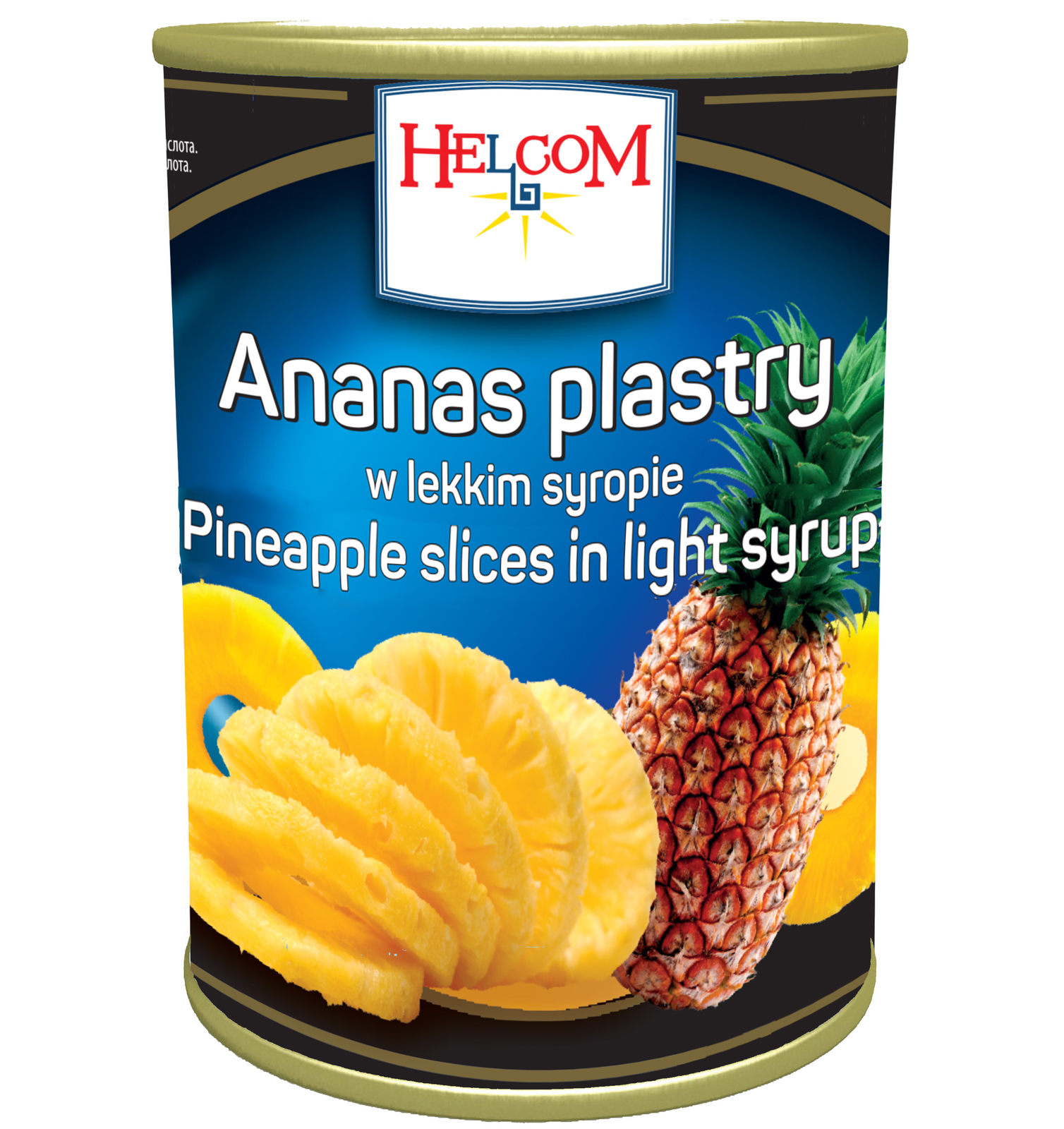 Ananas w plastrach w syropie 580 g - Sklep Polmarkus