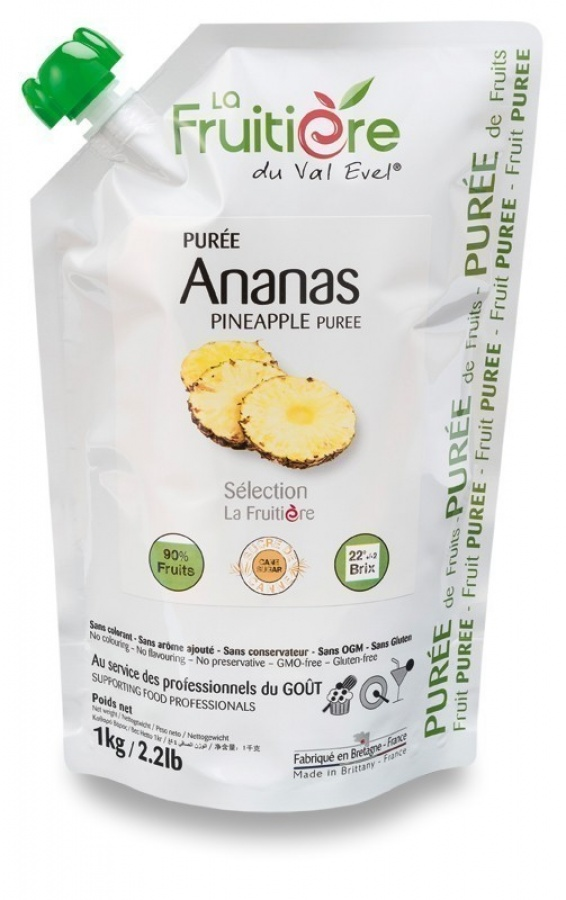 Pasteryzowane puree ananas 1 kg - Sklep Polmarkus
