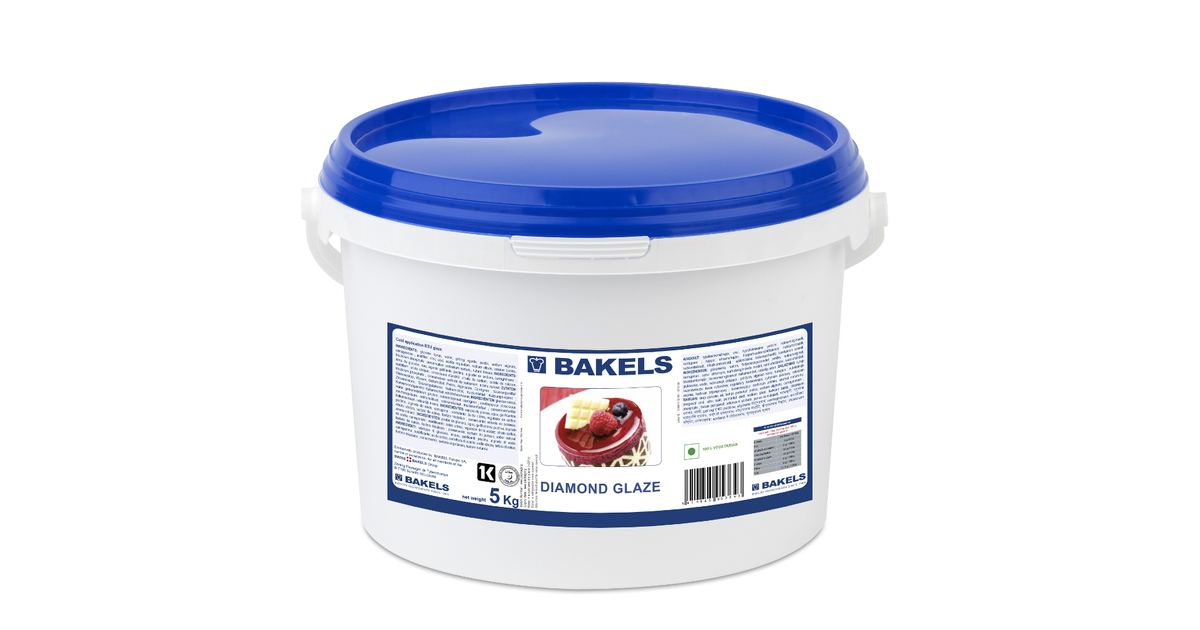 Żel dekoracyjny mirror glaze Diamond neutralny 5 kg - Sklep Polmarkus