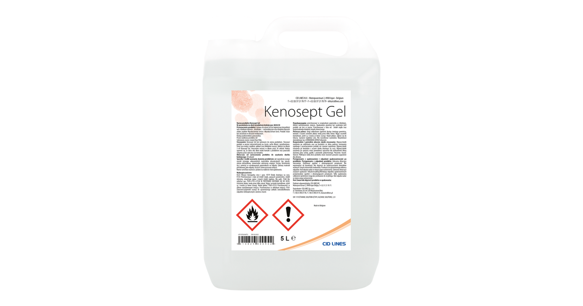 Cid Lines Kenosept Gel żel do dezynfekcji rąk 5 l - Sklep Polmarkus