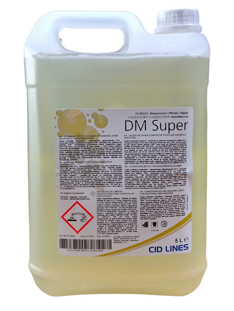 Cid Lines DM Super płyn myjący do zmywarek 5 kg - Sklep Polmarkus