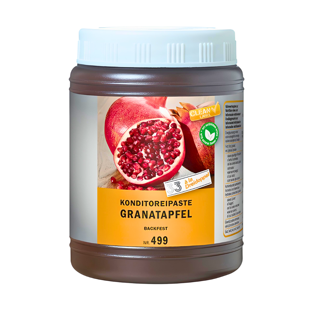 Pasta owocowo-smakowa granat opak 1 kg Dreidoppel - Sklep Polmarkus