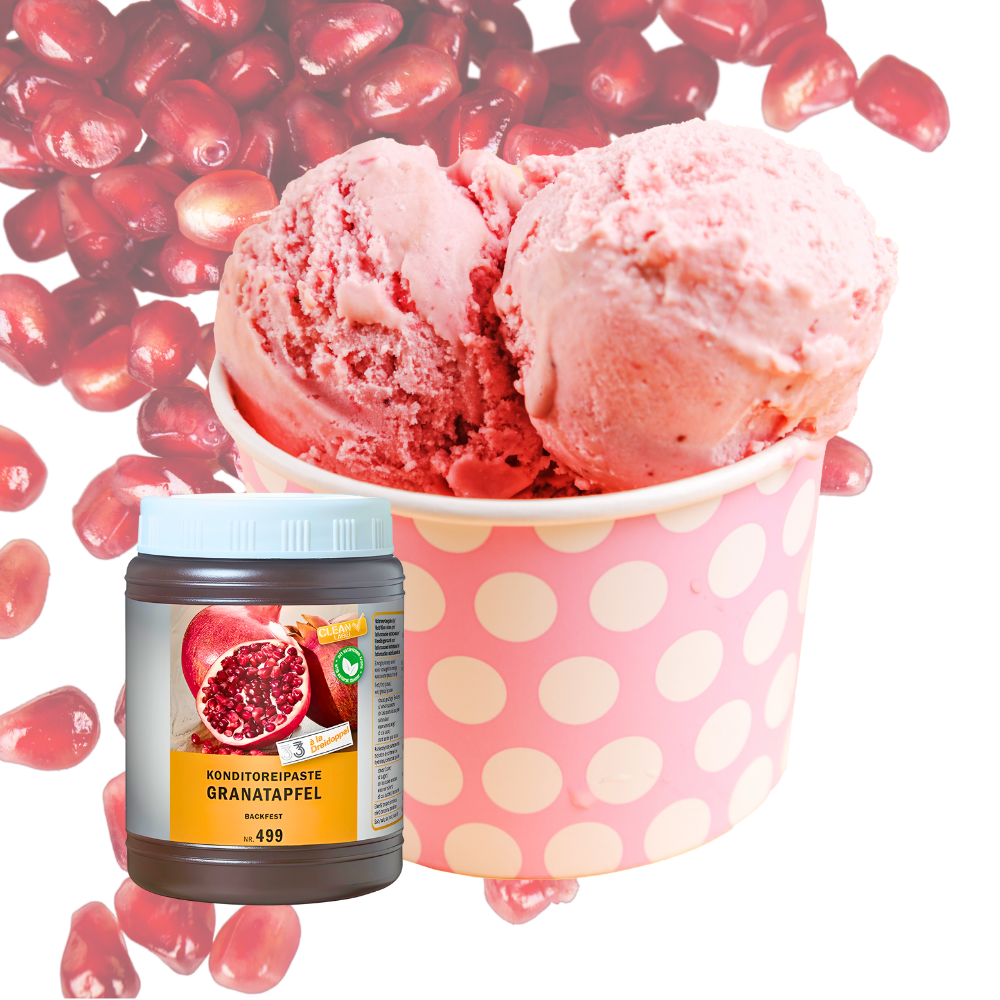 Pasta owocowo-smakowa granat opak 1 kg Dreidoppel - Sklep Polmarkus