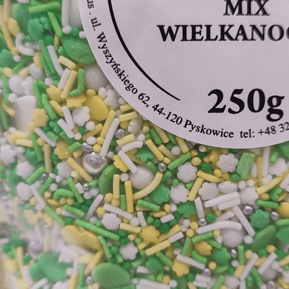 Posypka cukrowa wielkanocny mix opak. 250 g - Sklep Polmarkus