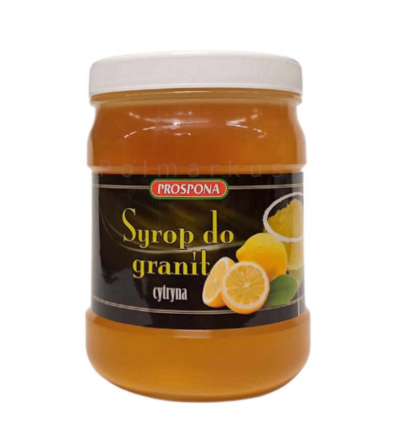 Syrop do granit cytrynowy 1,2 kg - Sklep Polmarkus