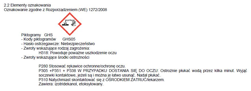 Cid Lines Kenosan Omnia Secur preparat myjąco-odtłuszczający 5 l ...