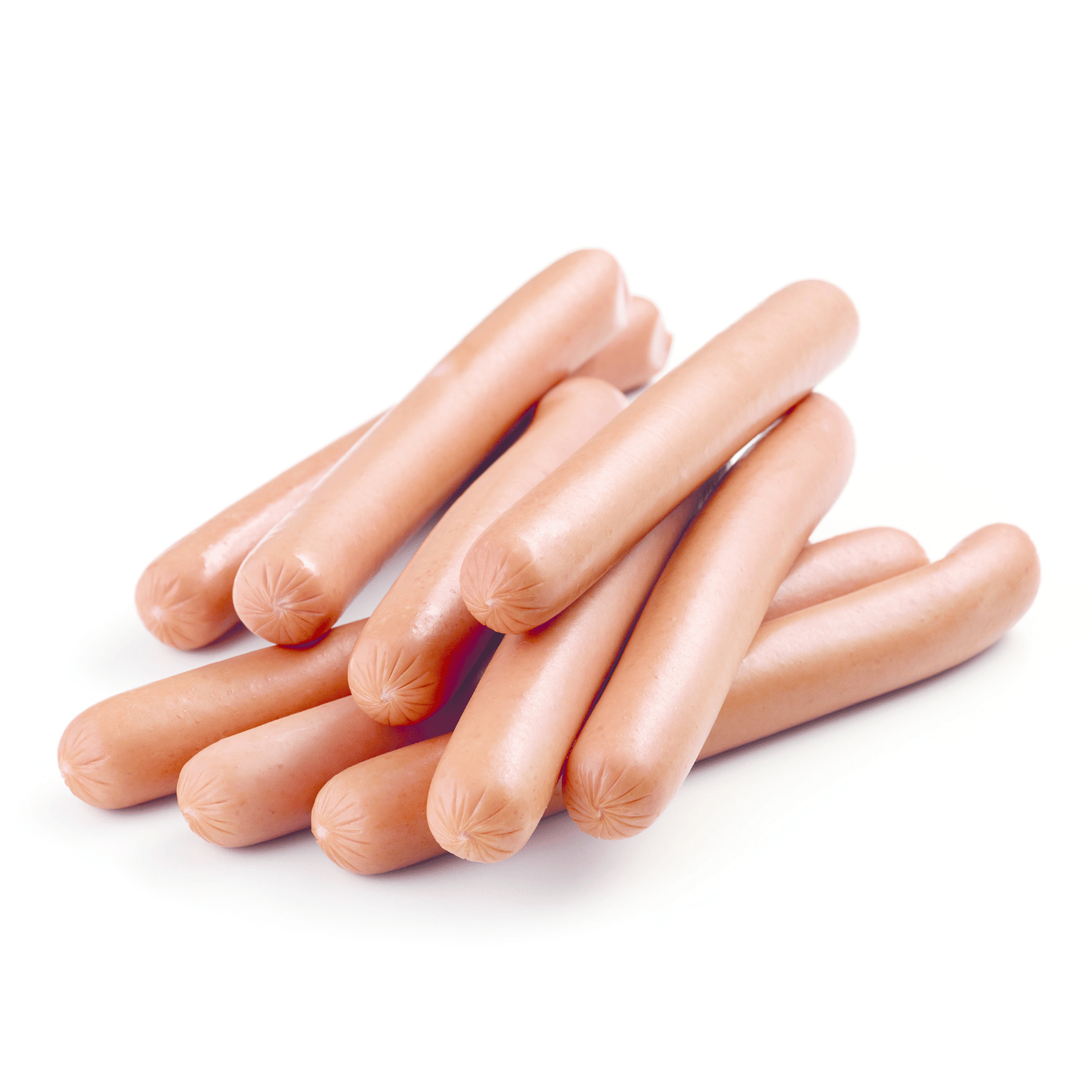 Mrożona parówka drobiowa do hot-doga bez osłonki 55 g opak.1 kg - Sklep ...