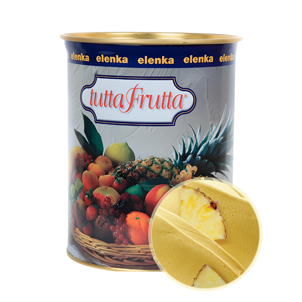 Pasta owocowa do lodów o smaku ananasowym 3 kg - Sklep Polmarkus