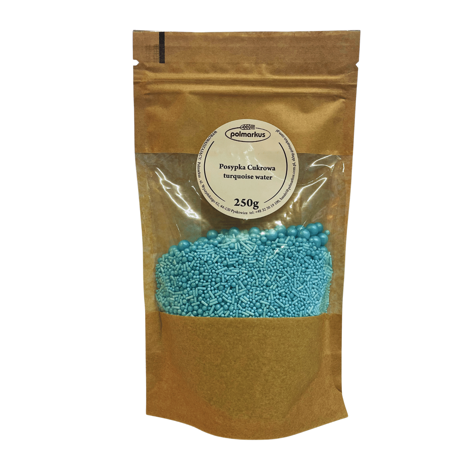 Posypka cukrowa Turkus Water 250 g - Sklep Polmarkus